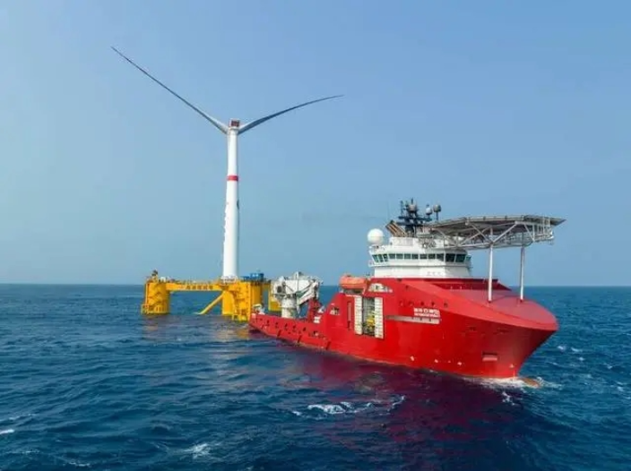1st deep-sea floating wind power platform complete - Focus on Hainan ...