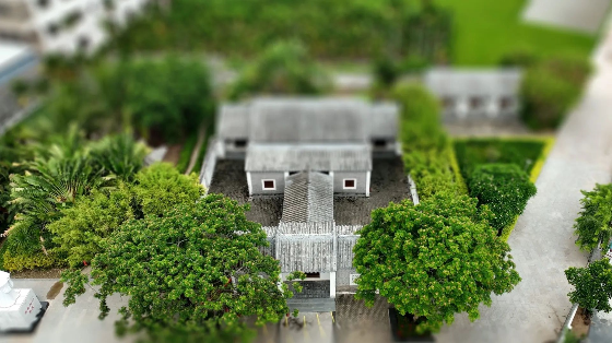 Tilt-shift photos create a miniature Yazhou - Focus on Hainan - hiHainan