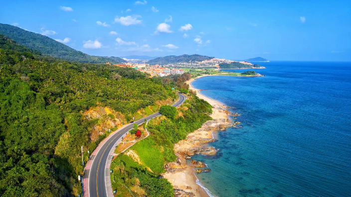 Hainan CNY: Stunning sights wow Coastal Scenic Highway travelers ...